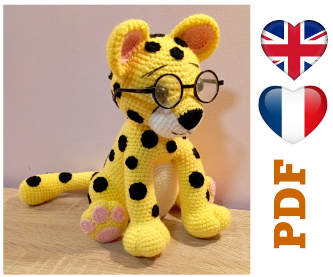 Tutorial/pattern Cheetah LADM PDF - Etsy