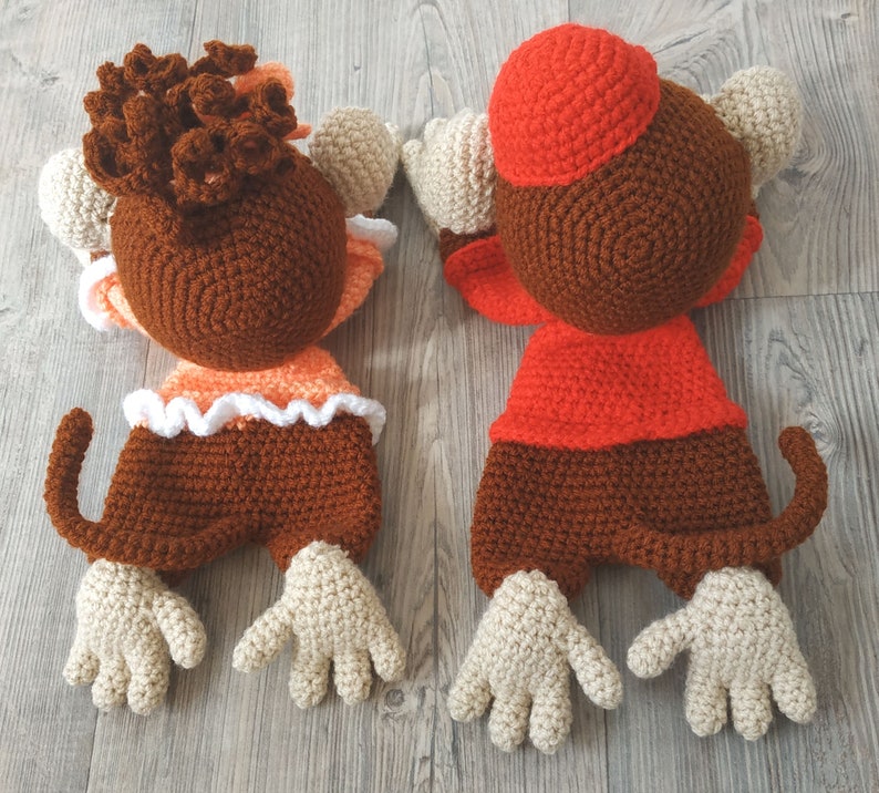 Tutoriel /Patron doudou singe plat LADM - Etsy France