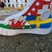 Custom Handpainted Flag Shoes - Etsy