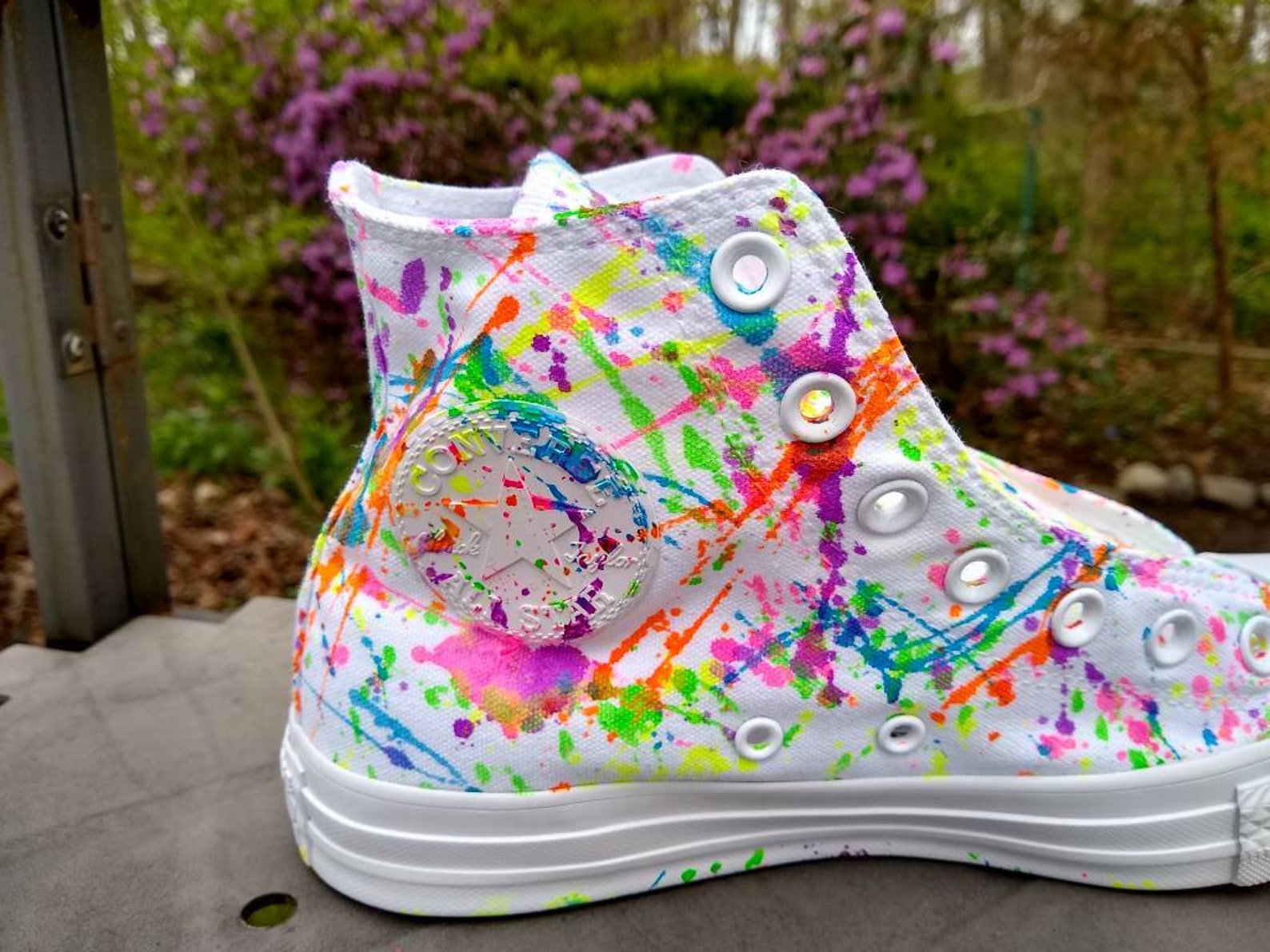 Custom Splatter Paint Shoes - Etsy
