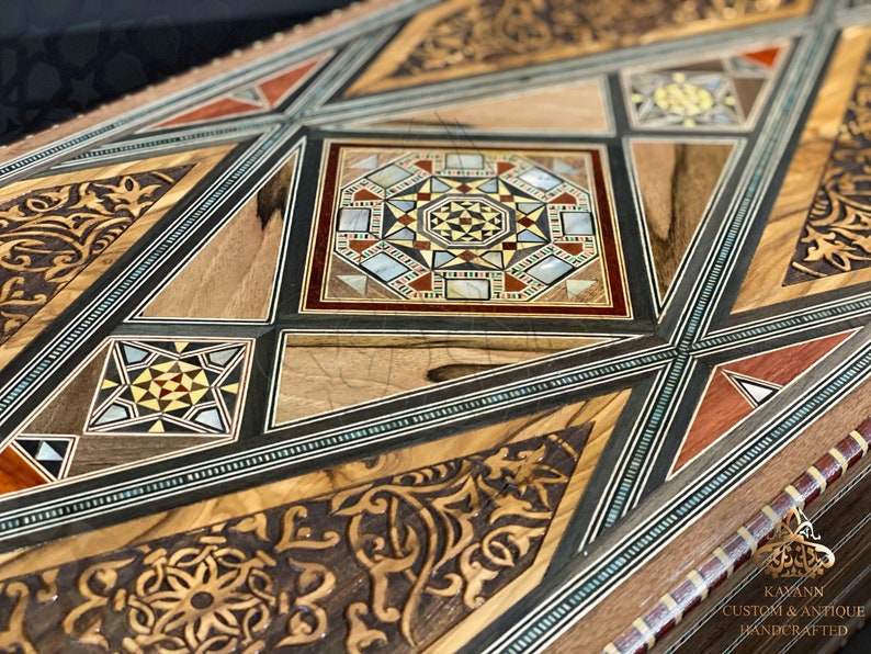 Backgammon Set 21 Inches Luxury Backgammon Board HQ Solid - Etsy