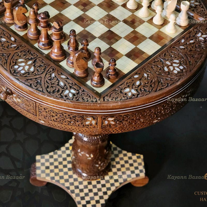 Chess Table - Etsy