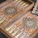 Backgammon Set 20 Inches, Luxury Backgammon Board, HQ Solid Olive Wood ...