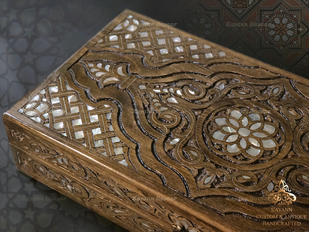 Backgammon Set, Luxury Backgammon Board, HQ Solid Wood Backgammon Set ...