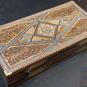 Backgammon Set 21 Inches Luxury Backgammon Board HQ Solid - Etsy