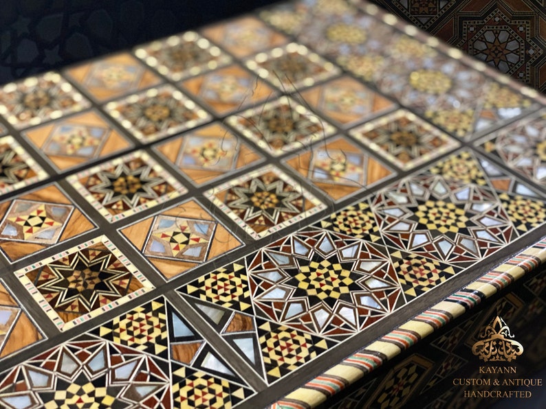 Luxury Backgammon Board HQ Chess and Backgammon Set 21 - Etsy