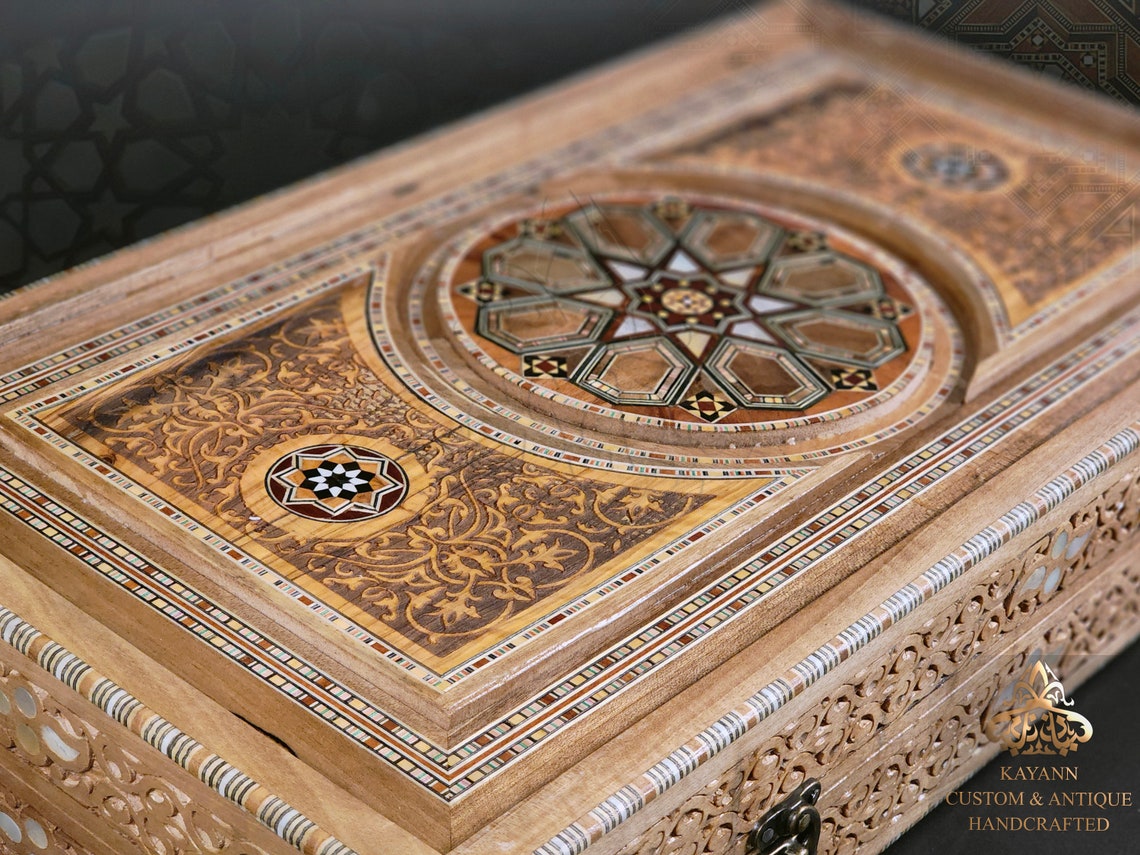 Backgammon Set 21 Inches Luxury Backgammon Board HQ Solid - Etsy