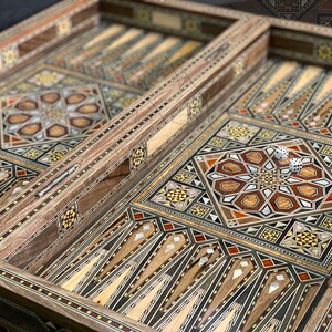 Backgammon Set 21 Inches Luxury Backgammon Board HQ Solid - Etsy