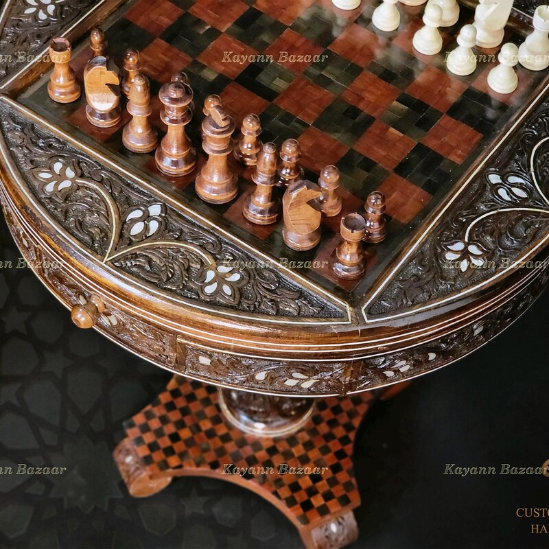 Chess Table - Etsy