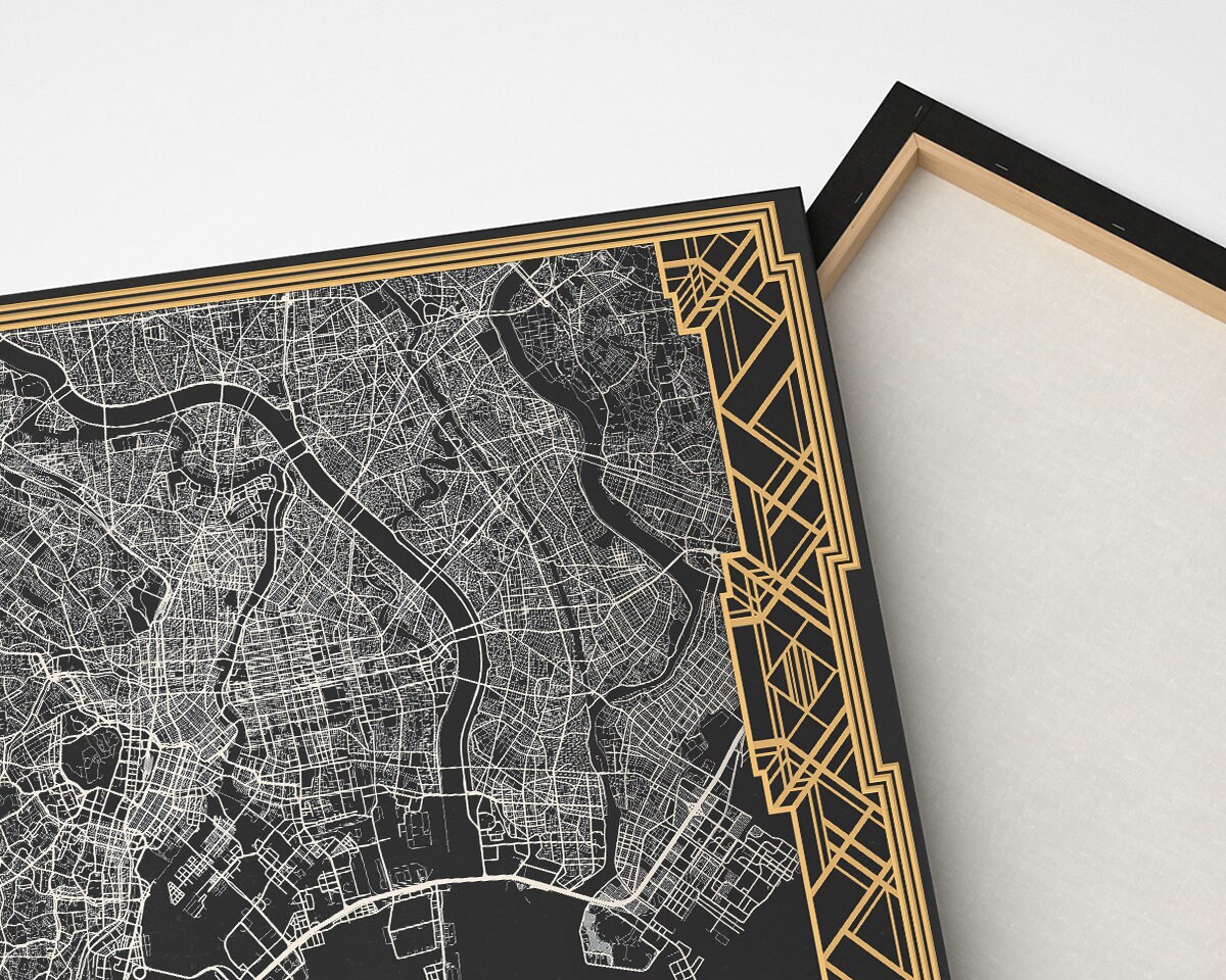 Art Deco Map Of The World at Gay Edward blog