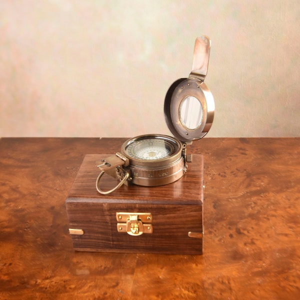 Brass Compass - Etsy