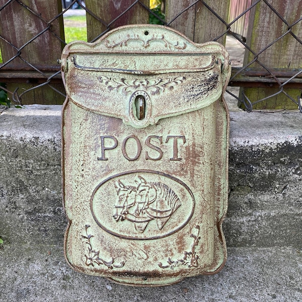 Vintage Mailbox - Etsy
