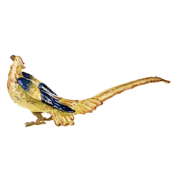 Porcelain Pheasant - Etsy