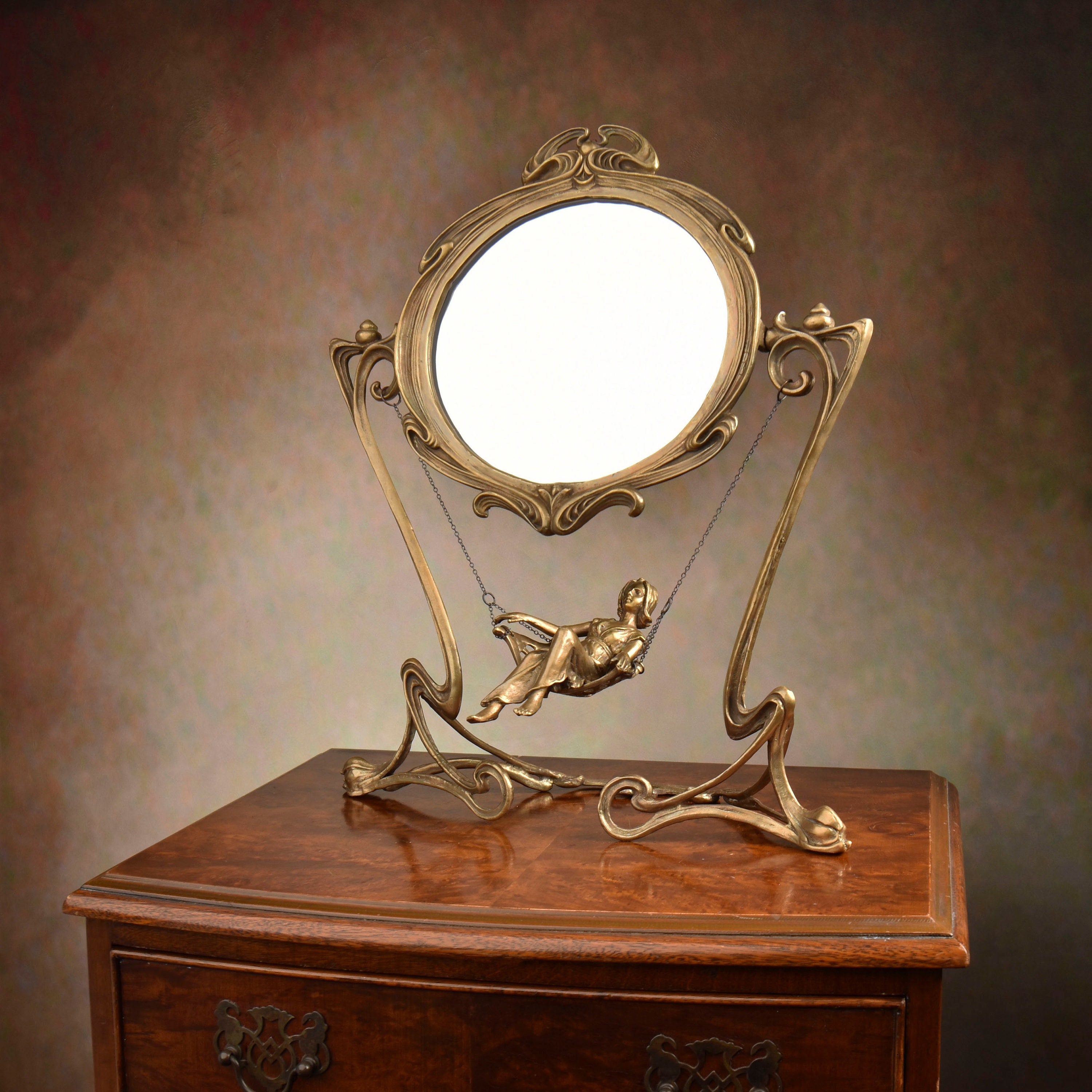 Polished Bronze Mirror