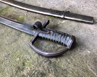 Vintage Polish Hussar Saber With Scabbard 1750 Engraved Hussaria ...
