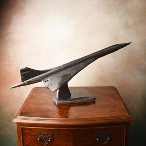 Vintage Concorde, Large Metal Model, Old Airplane, Desk Decoration - Etsy
