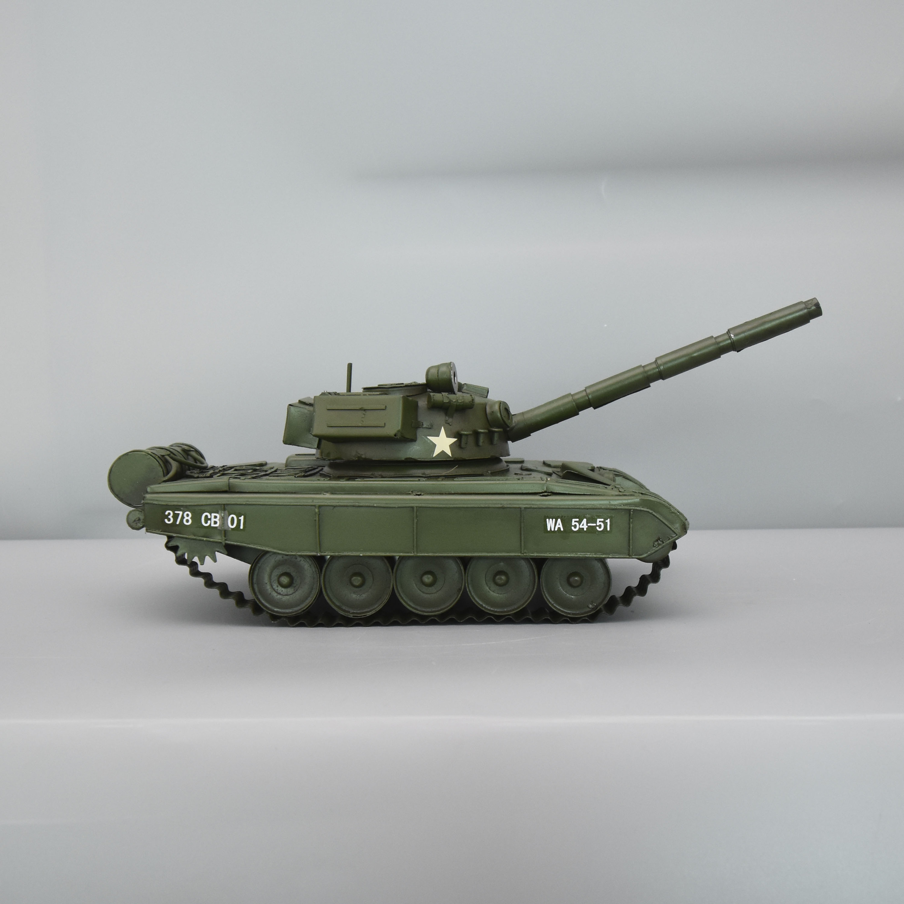 Green Tank Metal Model Old Style Military Metal Model - Etsy