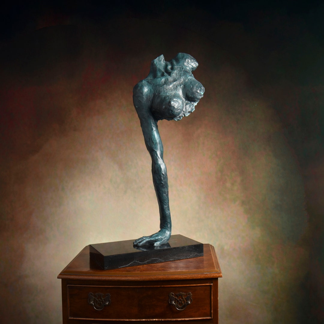 Limited Bronze Abstract Female Torso Large Bronze Sculpture - Etsy