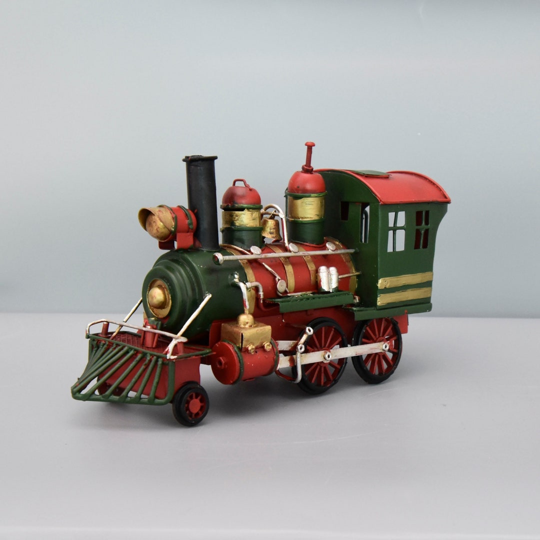 Locomotive Metal Model, Old Style Train, Vintage Toy, Collector Item ...