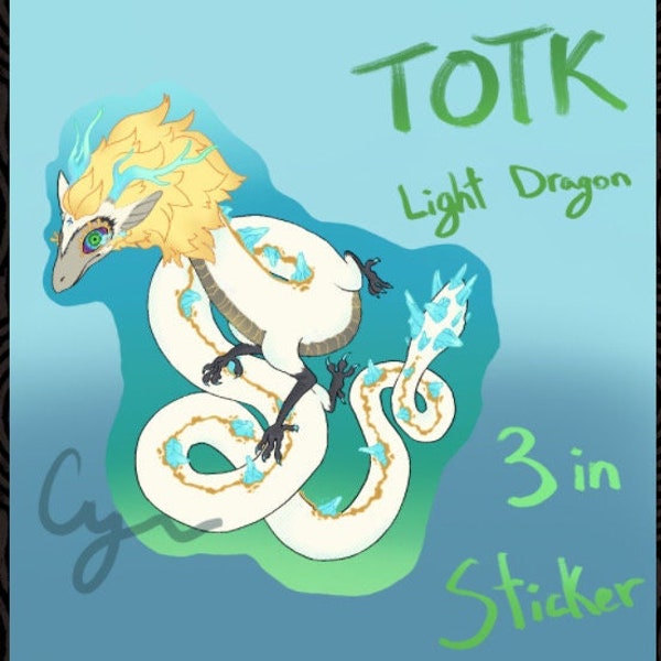 Totk Light Dragon Plush - Etsy