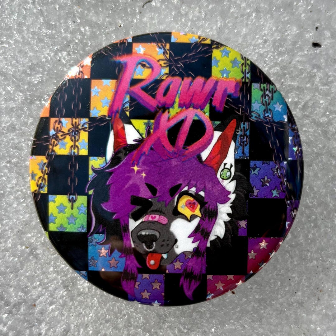 Rawr XD Button - Etsy