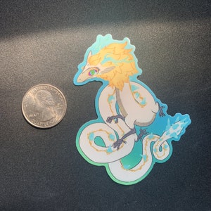 TOTK Light Dragon Sticker - Etsy