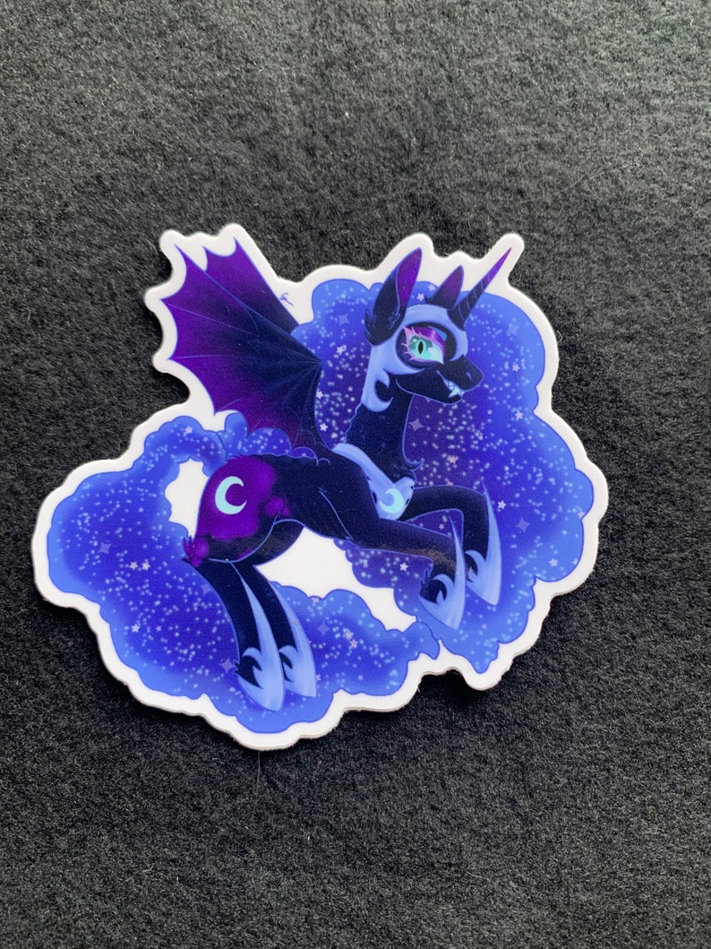 MLP Princess Luna/ Nightmare Moon Stickers - Etsy