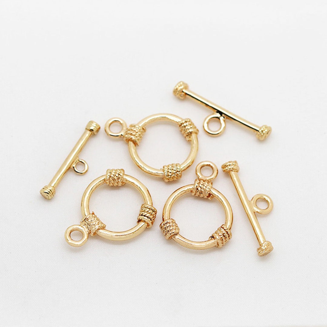 Toggle Clasps Knot,6 Sets Gold Toggle Clasp, Bracelet Closures,diy ...