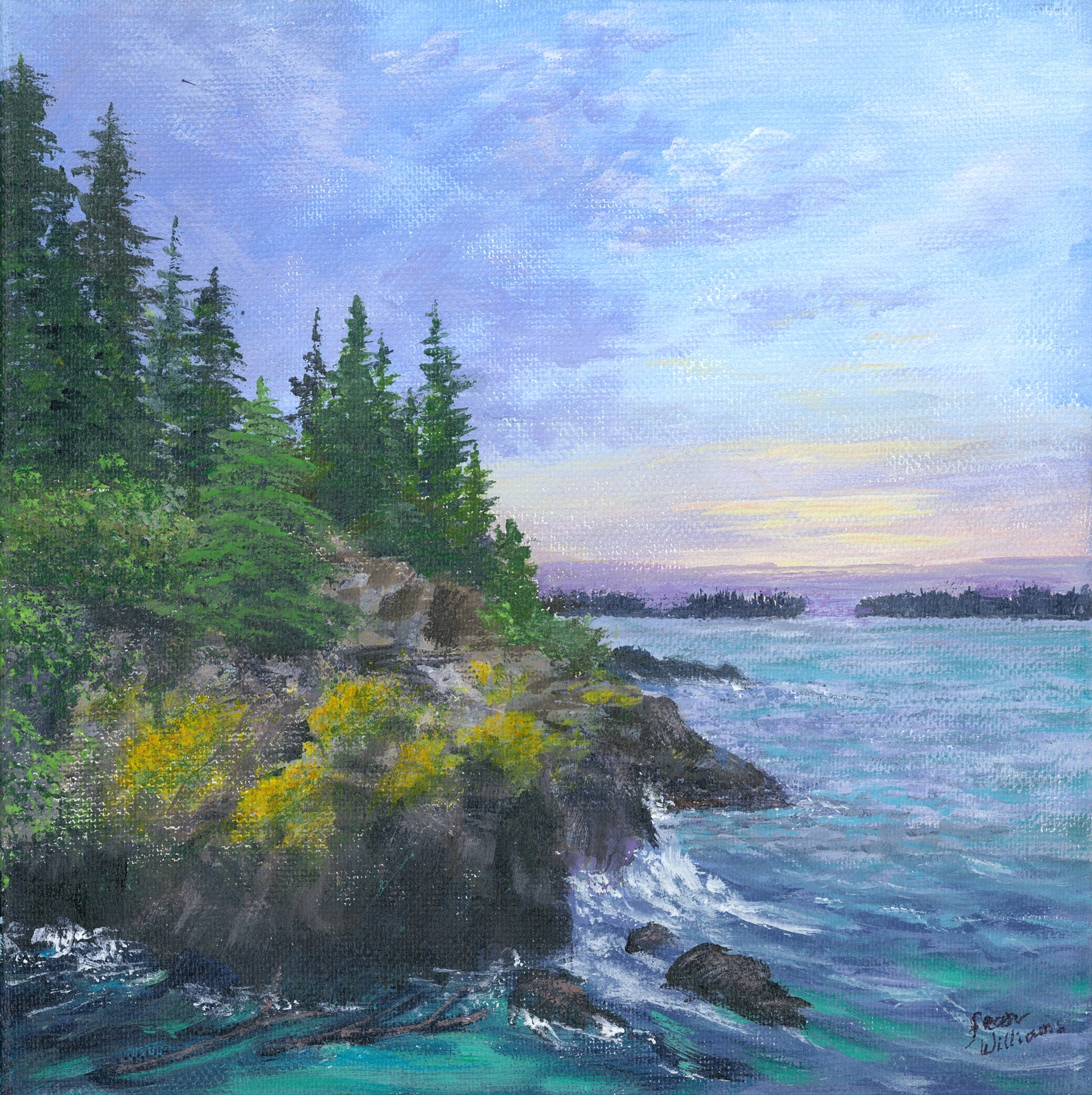 Isle Royale National Park Print | National Park Art | Isle Royale Wall ...