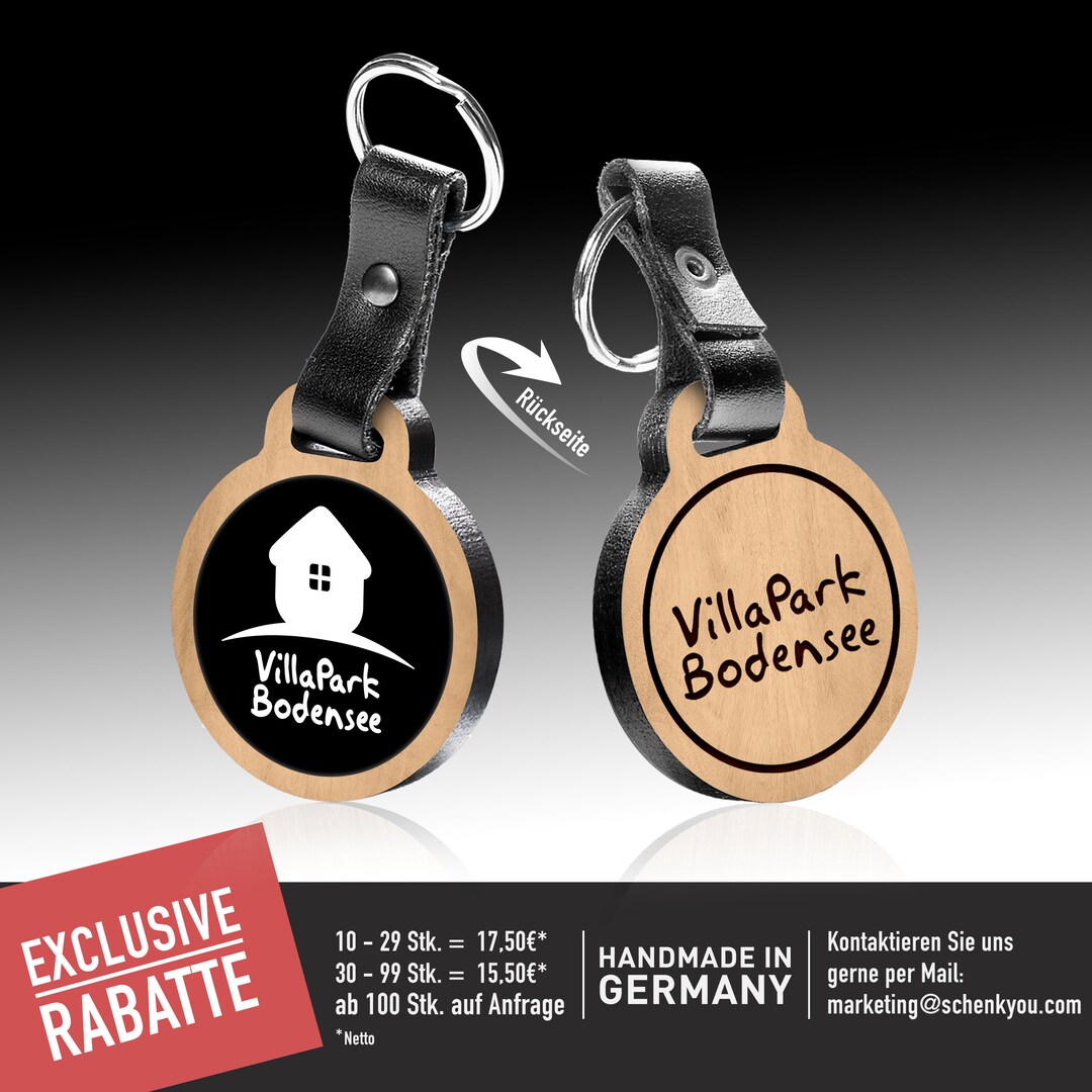 Personalized Hotel Keychain With Logo, Room Numbers, Text, Own Design ...