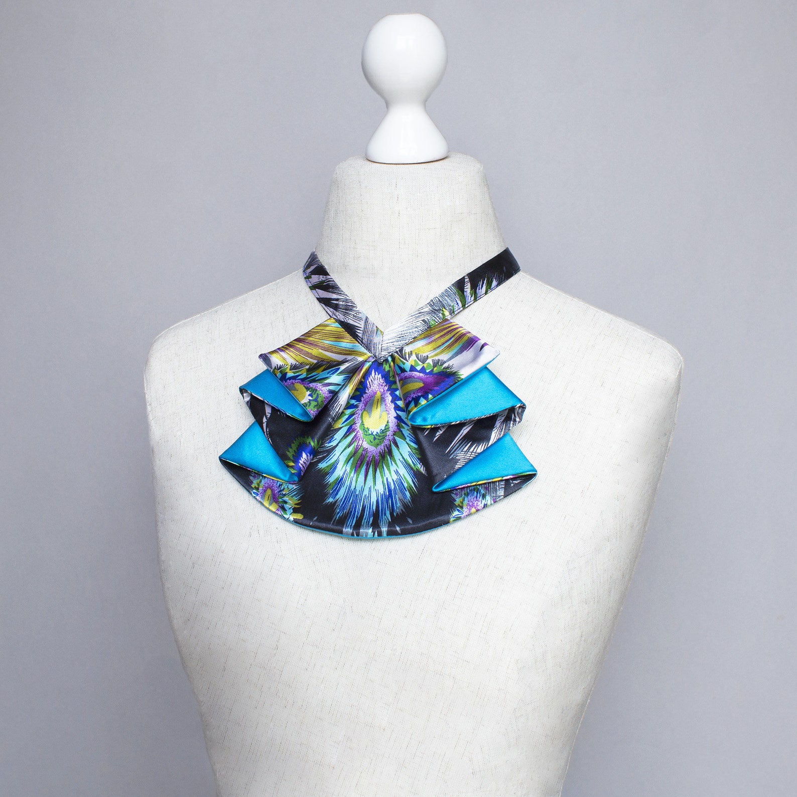 Detachable Silk Jabot From Women's Ascots for Women | Etsy