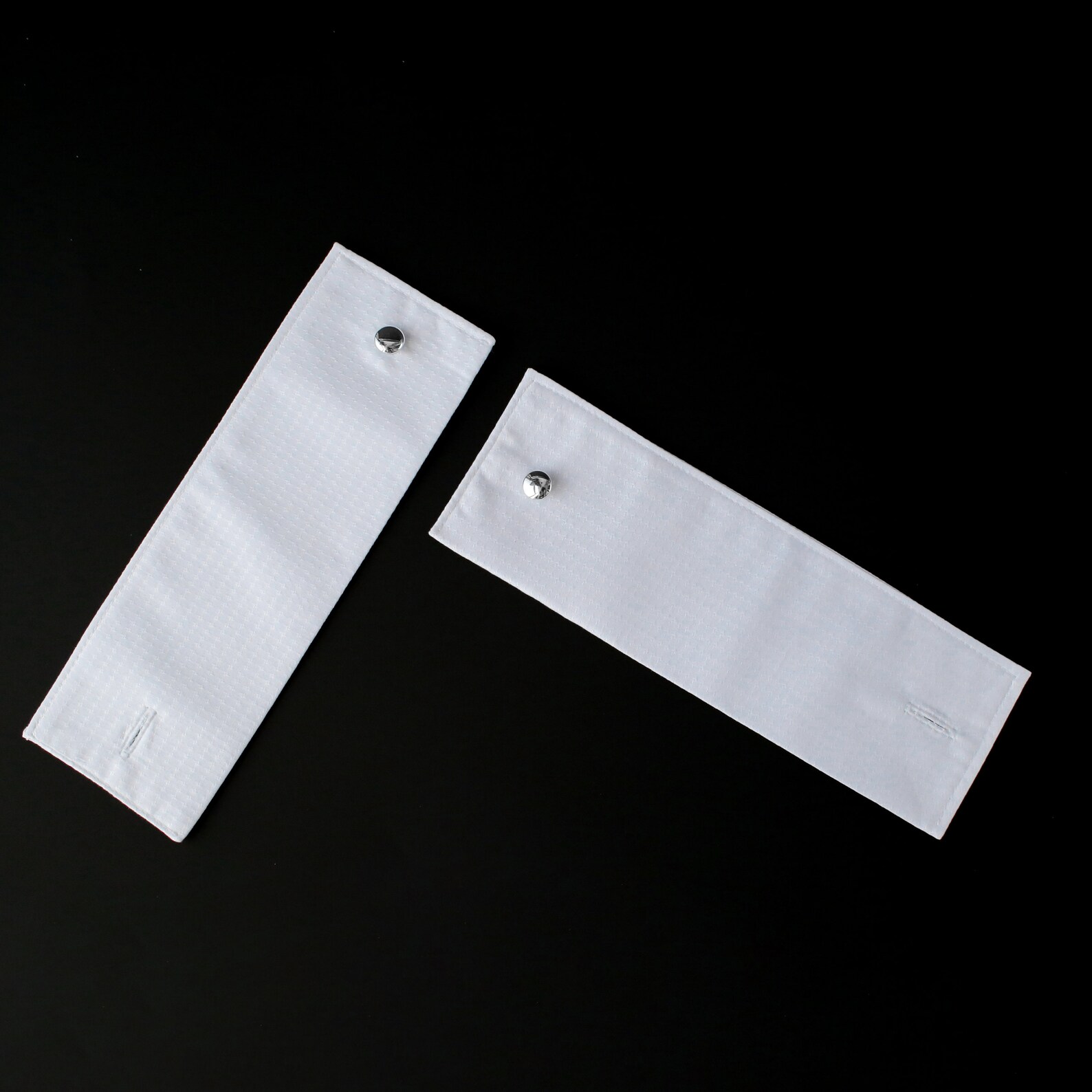 White Cuffs White Fabric Detachable Cuffs Cotton Wrist Cuff | Etsy