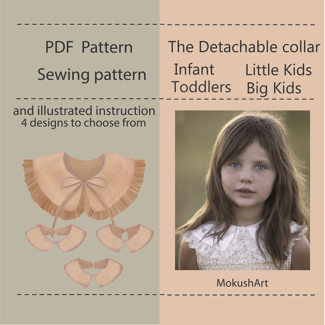 PDF Sewing Pattern Infant Toddlers Little Kids Big Kids - Etsy