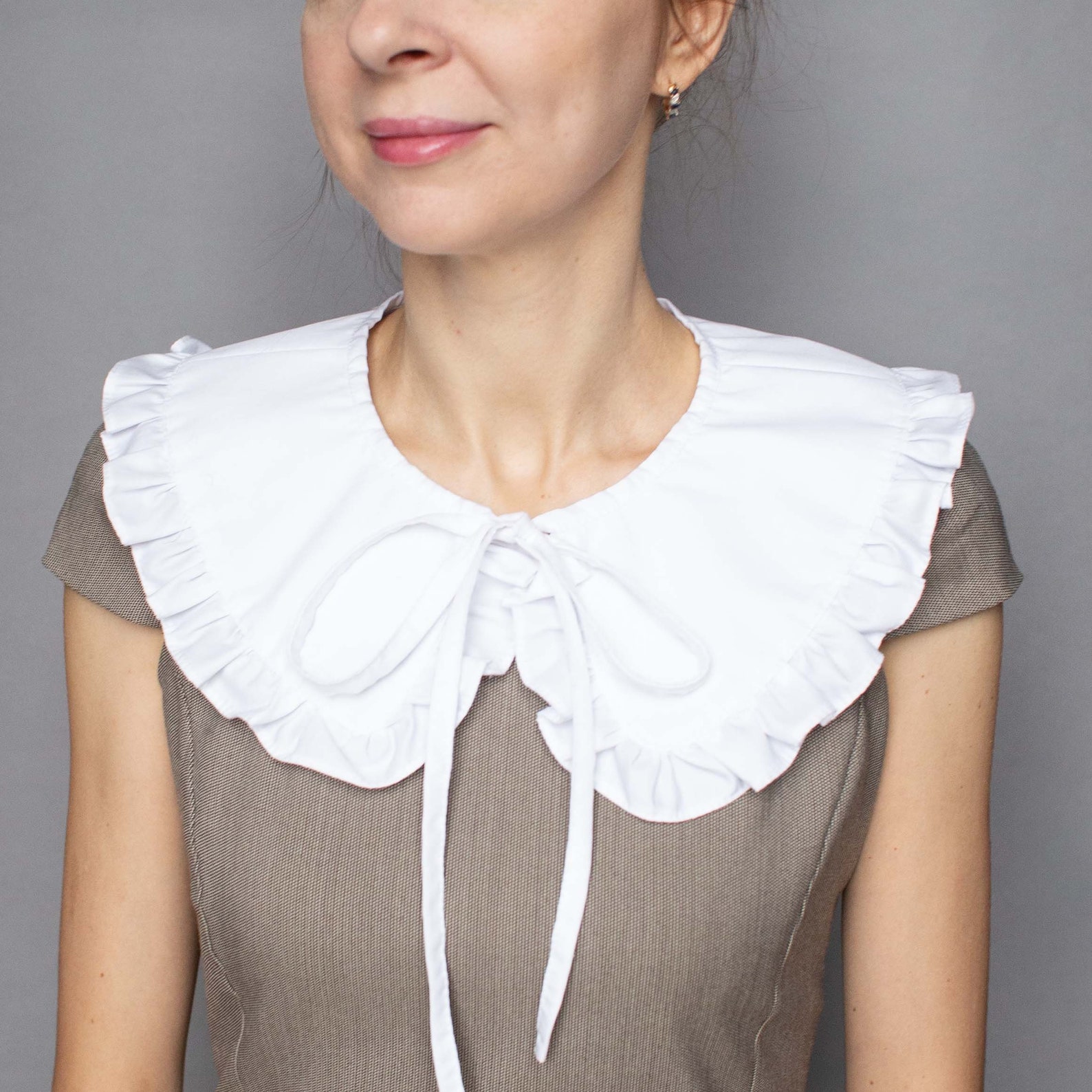 Peter Pan Collar Detachable Collar Fake Collar Ruffle Collar - Etsy