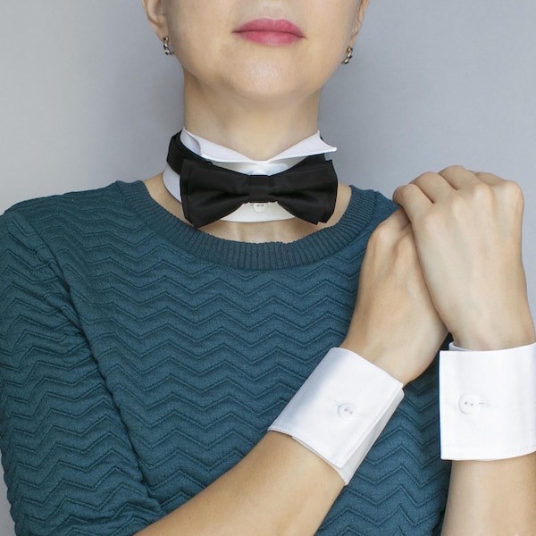 Collar and Cuffs - Etsy