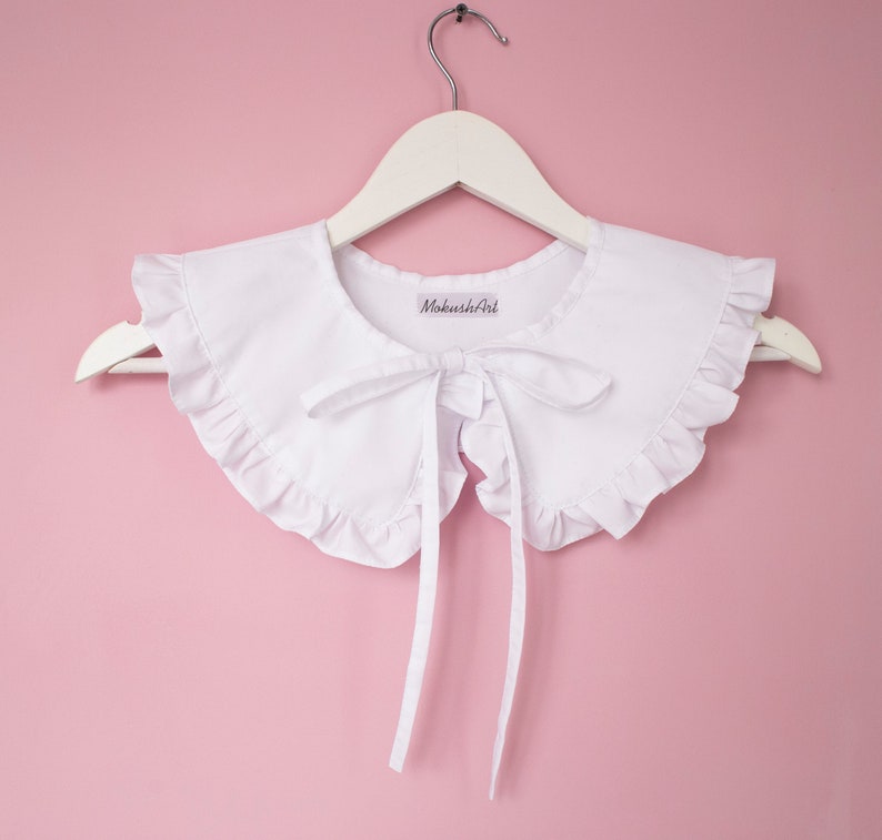 Peter Pan Collar Detachable Collar Fake Collar Ruffle Collar - Etsy