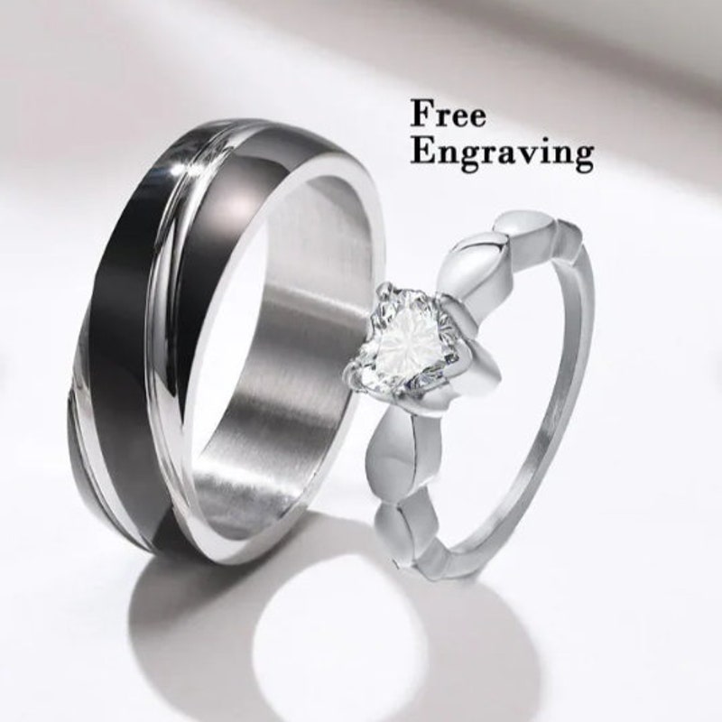 Anime Rings Couples - Etsy