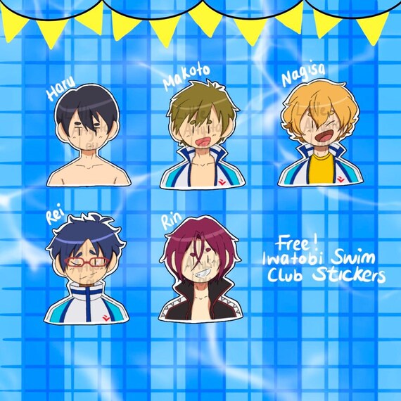 Free Iwatobi Swim Club Haru Chibi