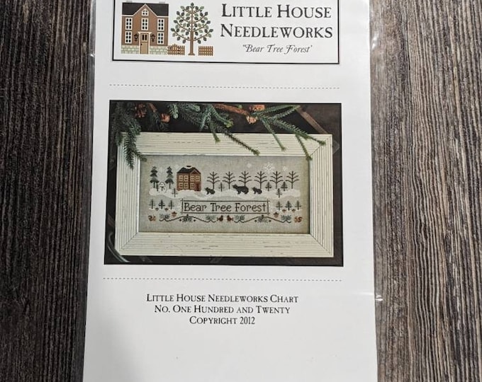 Little House Needleworks | Bear Tree Forest - Etsy