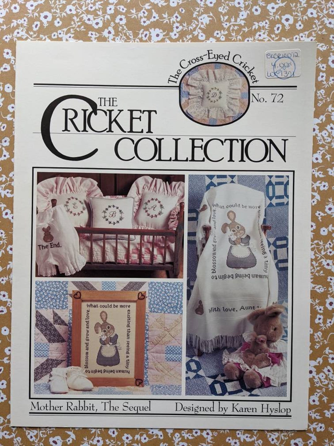 The Cricket Collection | Mother Rabbit, the Sequel - Etsy