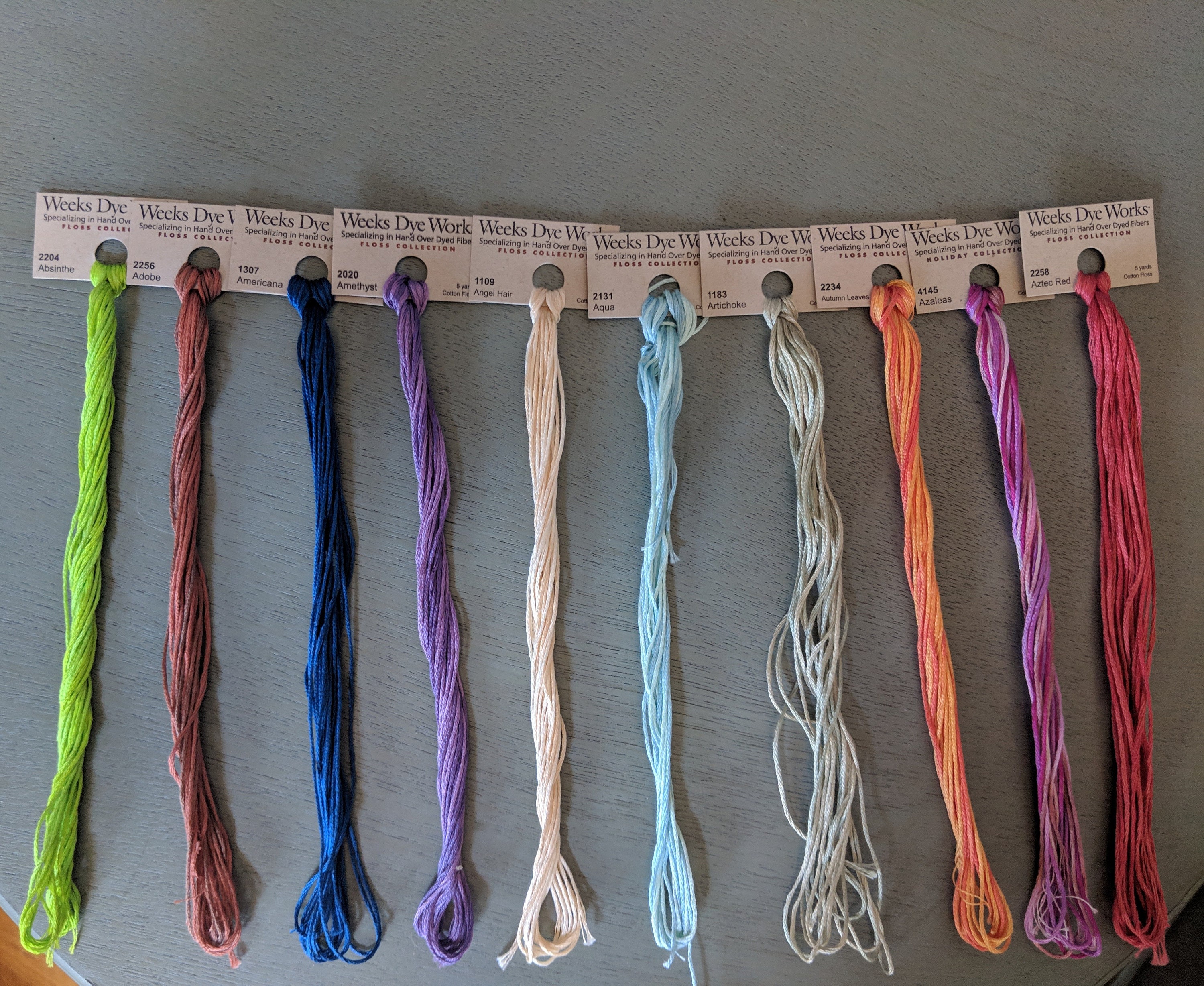 Weeks Dye Works Thread - Etsy