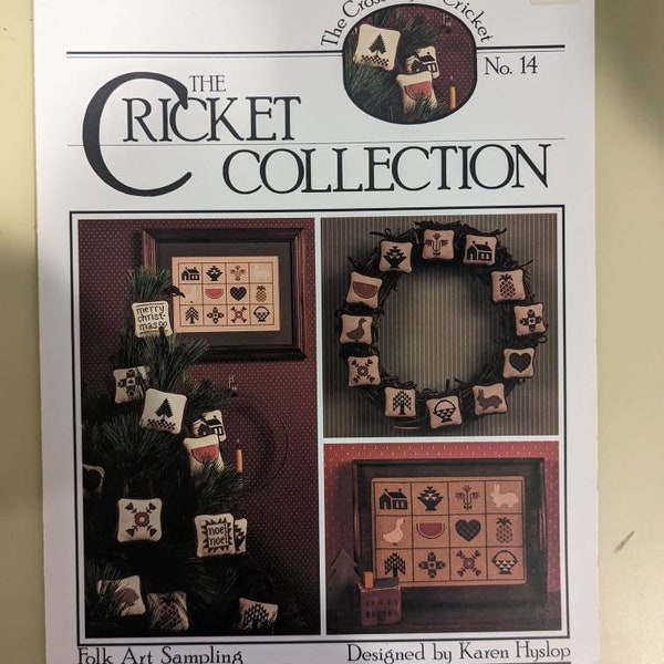 Cricket Collection Cross Stitch - Etsy