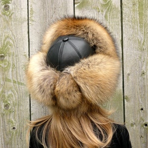 Oversized Raccoon Trapper Hat Women, Fluffy Aviator Hat, Fur Bomber Hat ...
