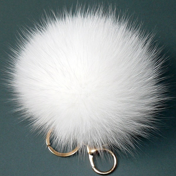 Fur Ball Keychain - Etsy