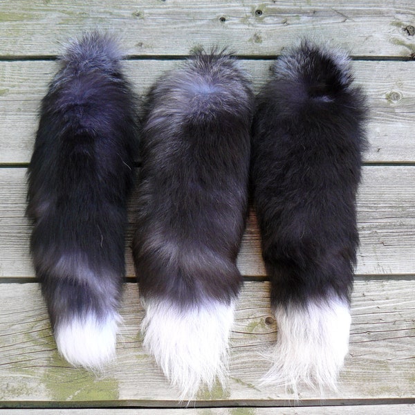 Real Fox Tails Keychain - Etsy