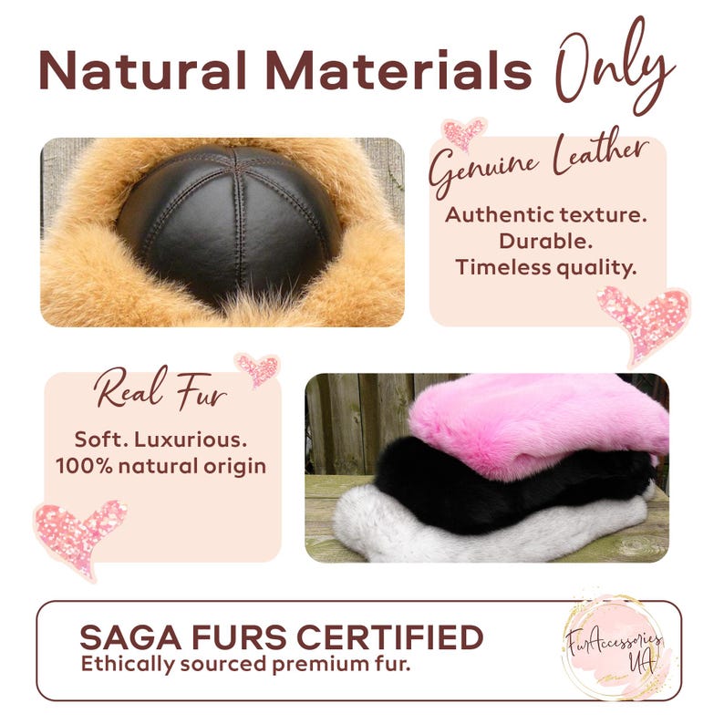 Fluffy Fur Trapper Hat for Women | Raccoon Fur Ear Flap Hat | Oversized ...