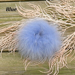 Real Fur Scrunchie, Fox Fur Hairband, Fluffy Hair Ties, Fuzzy Ponytail ...