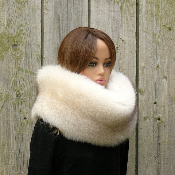 Faux fur neck collar store