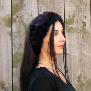 Mink Headband Women, Fur Ear Warmer, Winter Fluffy Fur Headband, Real ...