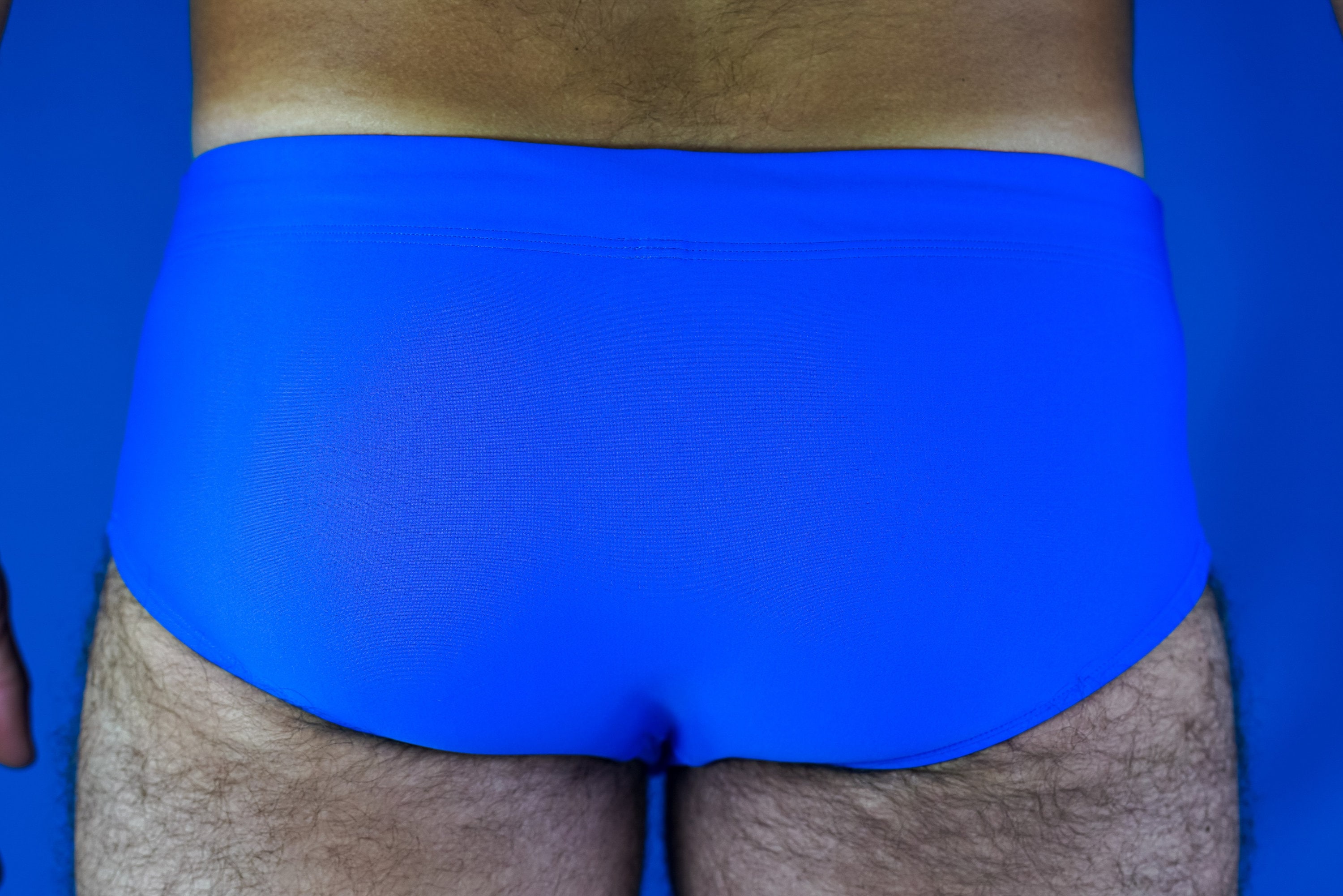 Mens Electric Royal Blue Swim Briefs Etsy